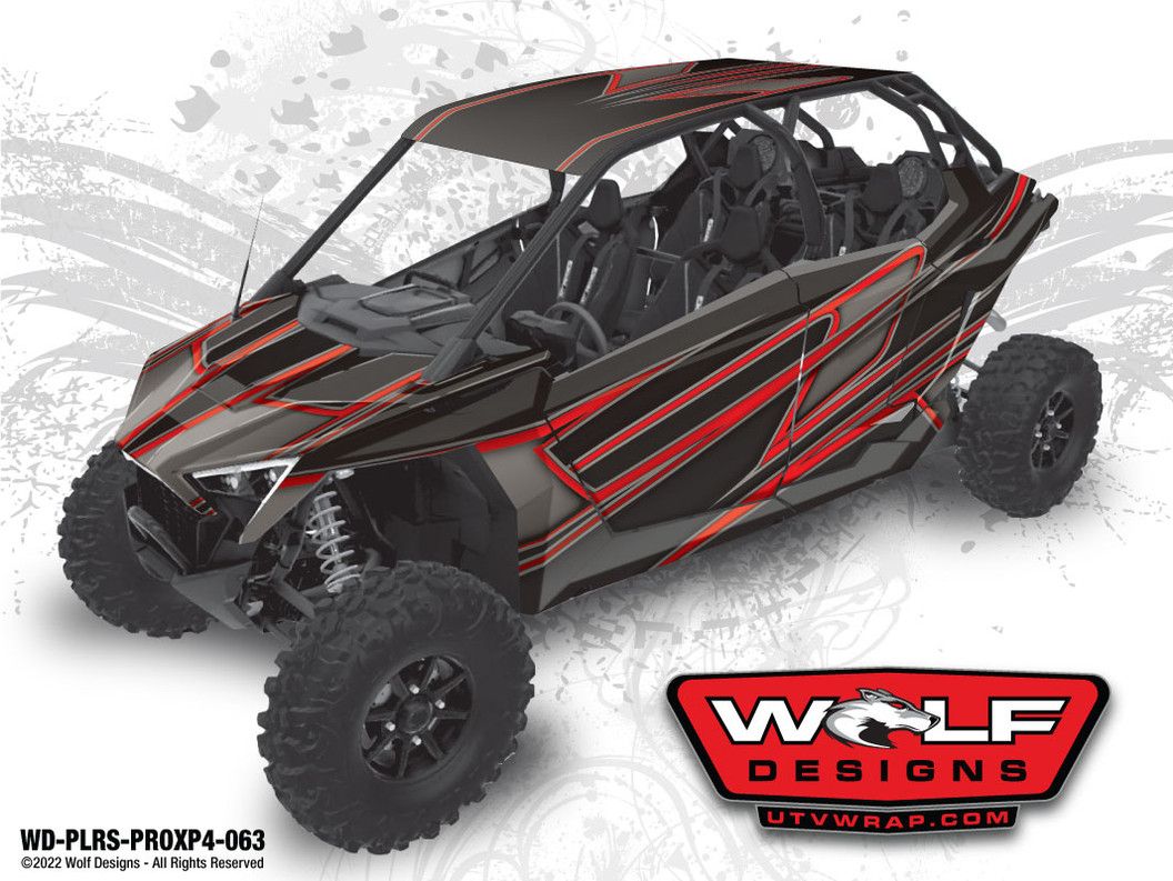 Polaris RZR PRO XP4 - UTV Graphics Wrap Kit