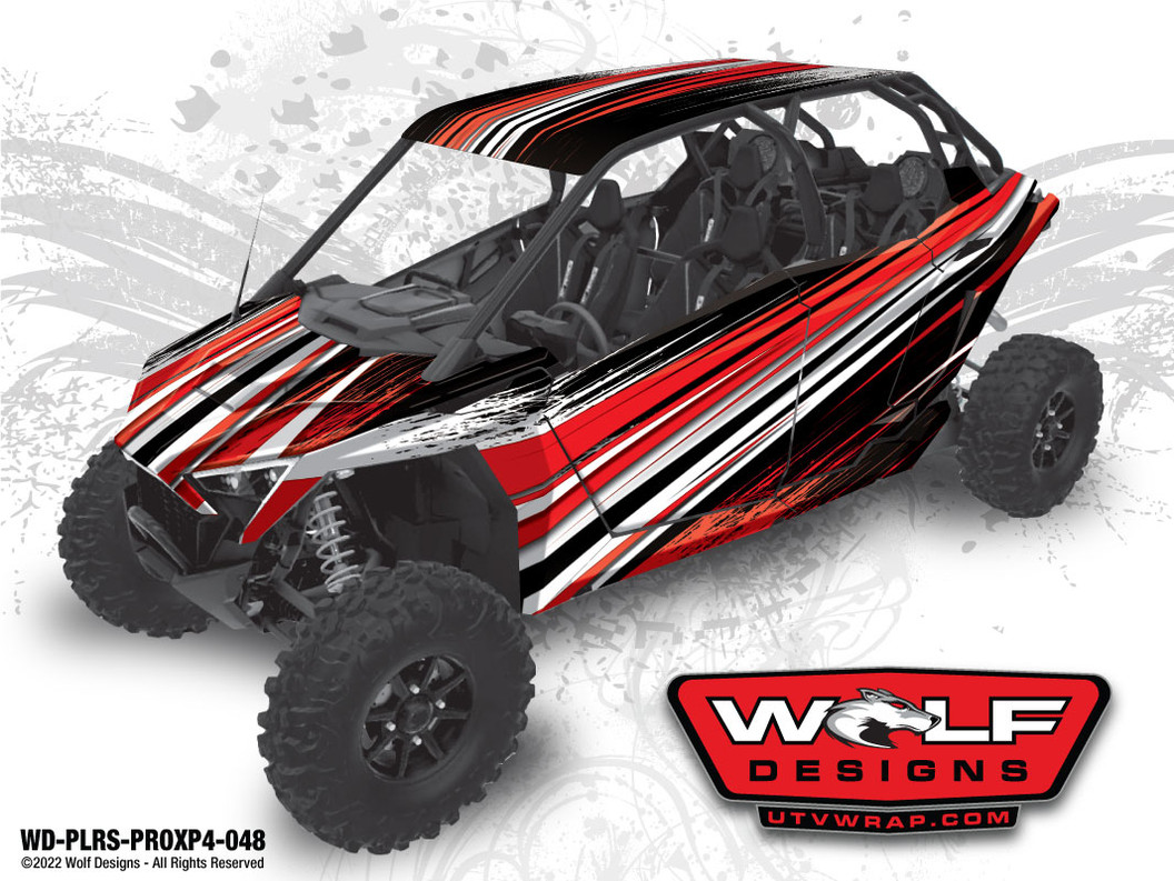 Polaris RZR PRO XP4 - UTV Graphics Wrap Kit