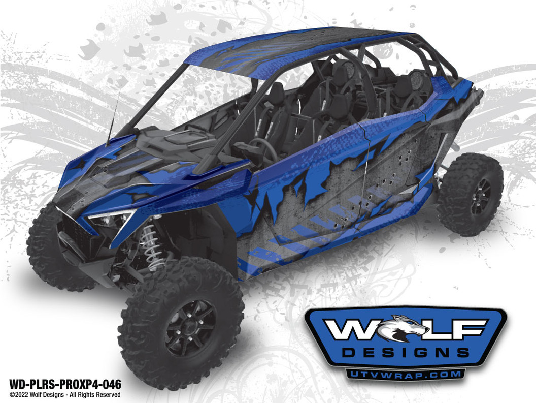 Polaris RZR PRO XP4 - UTV Graphics Wrap Kit