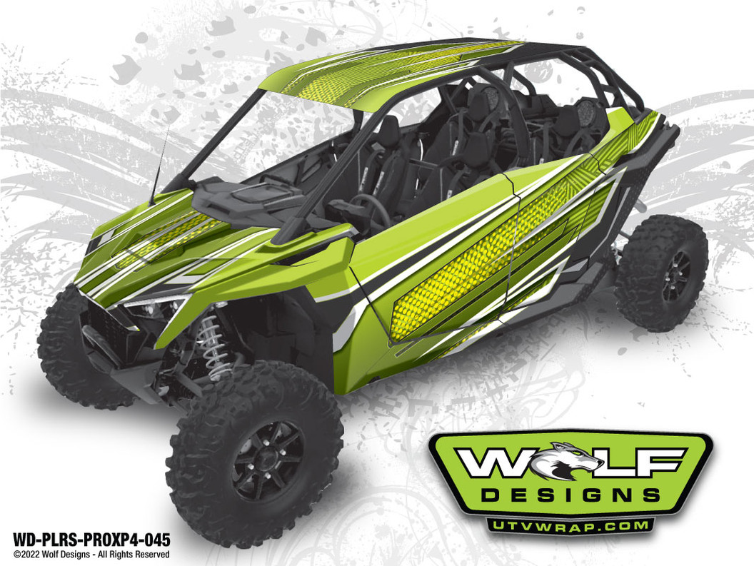 Polaris RZR PRO XP4 - UTV Graphics Wrap Kit