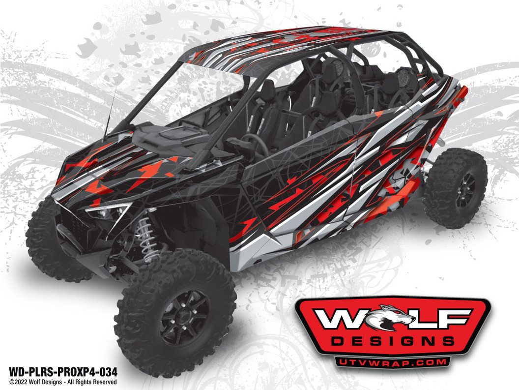 Polaris RZR PRO XP4 - UTV Graphics Wrap Kit