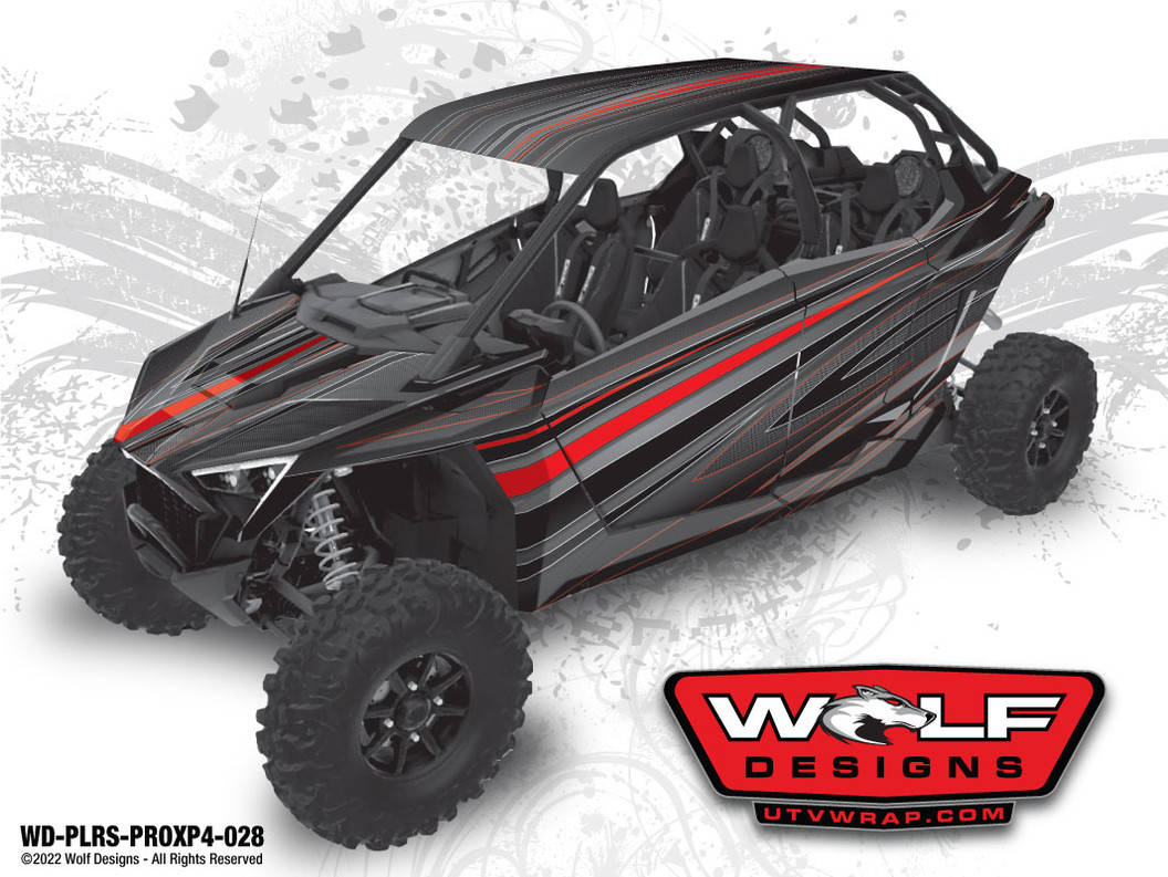 Polaris RZR PRO XP4 - UTV Graphics Wrap Kit