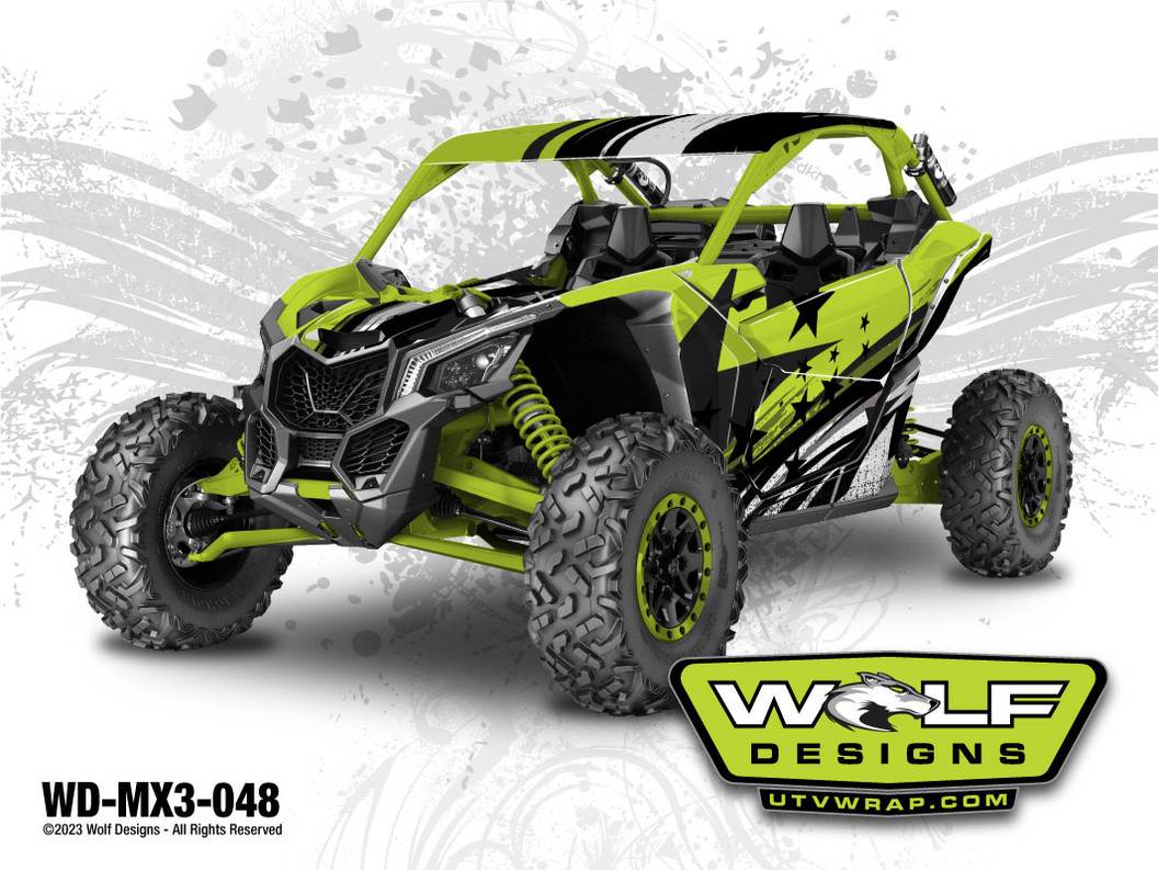Can-am Maverick X3 - UTV Graphics Wrap Kit