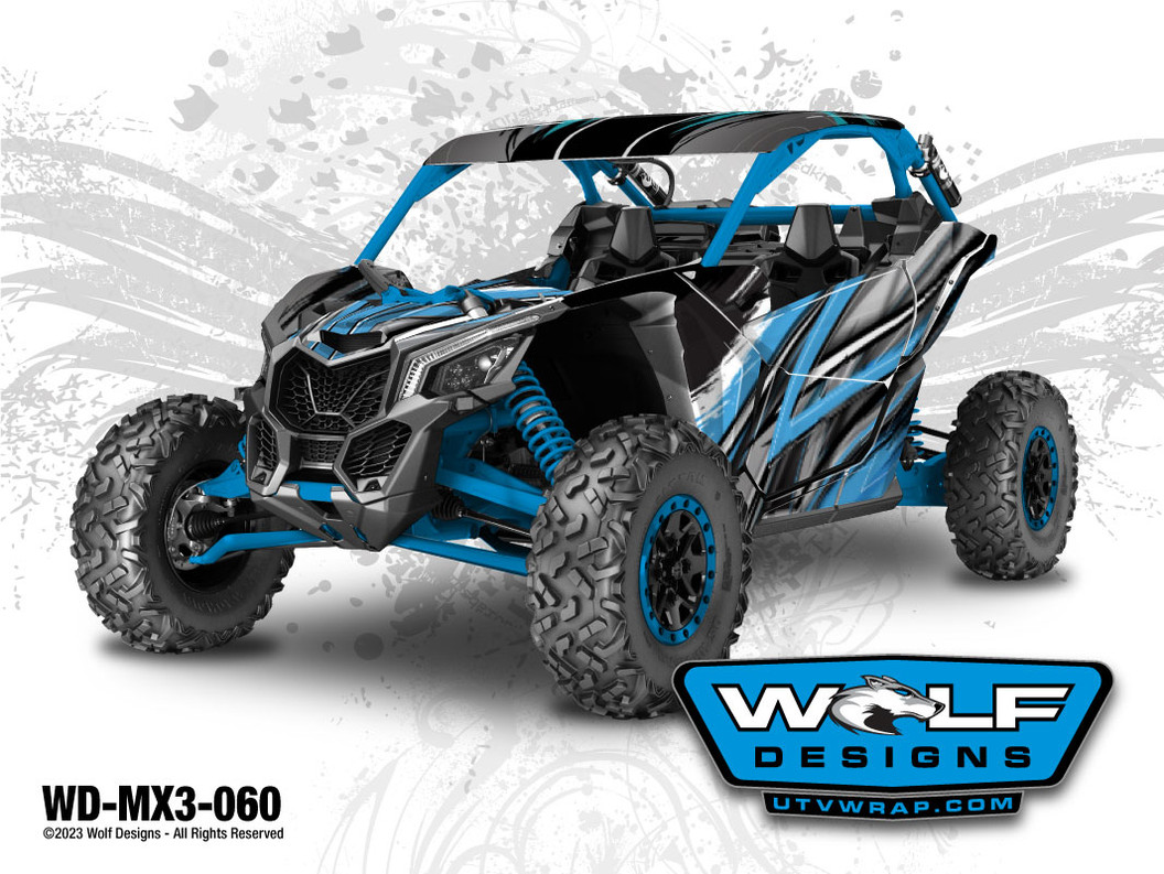 WD-MX3-060 - Can-am Maverick X3 UTV Wrap Kit Pricing Starts at $630.00 ...