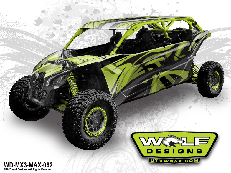 WD-MX3-MAX-062 - Can-am Maverick X3 Max UTV Wrap Kit Pricing Starts at ...