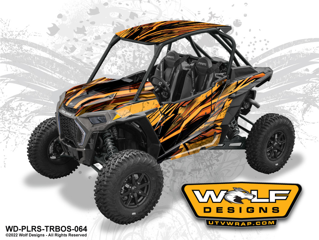 WD-PLRS-TRBOS-064 - Polaris RZR Turbo S UTV Wrap Kit Pricing Starts at ...