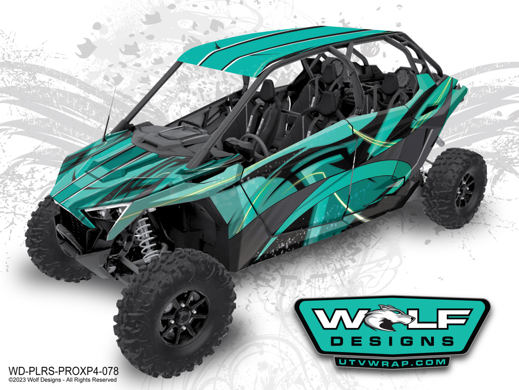 Polaris RZR PRO XP4 - UTV Graphics Wrap Kit