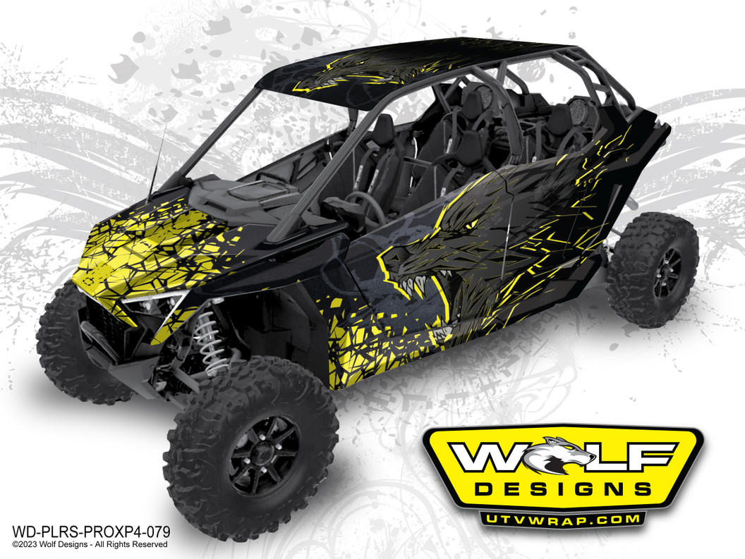 Polaris RZR PRO XP4 - UTV Graphics Wrap Kit
