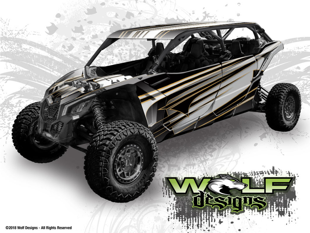 Can-am Maverick X3 Max - UTV Graphics Wrap Kit
