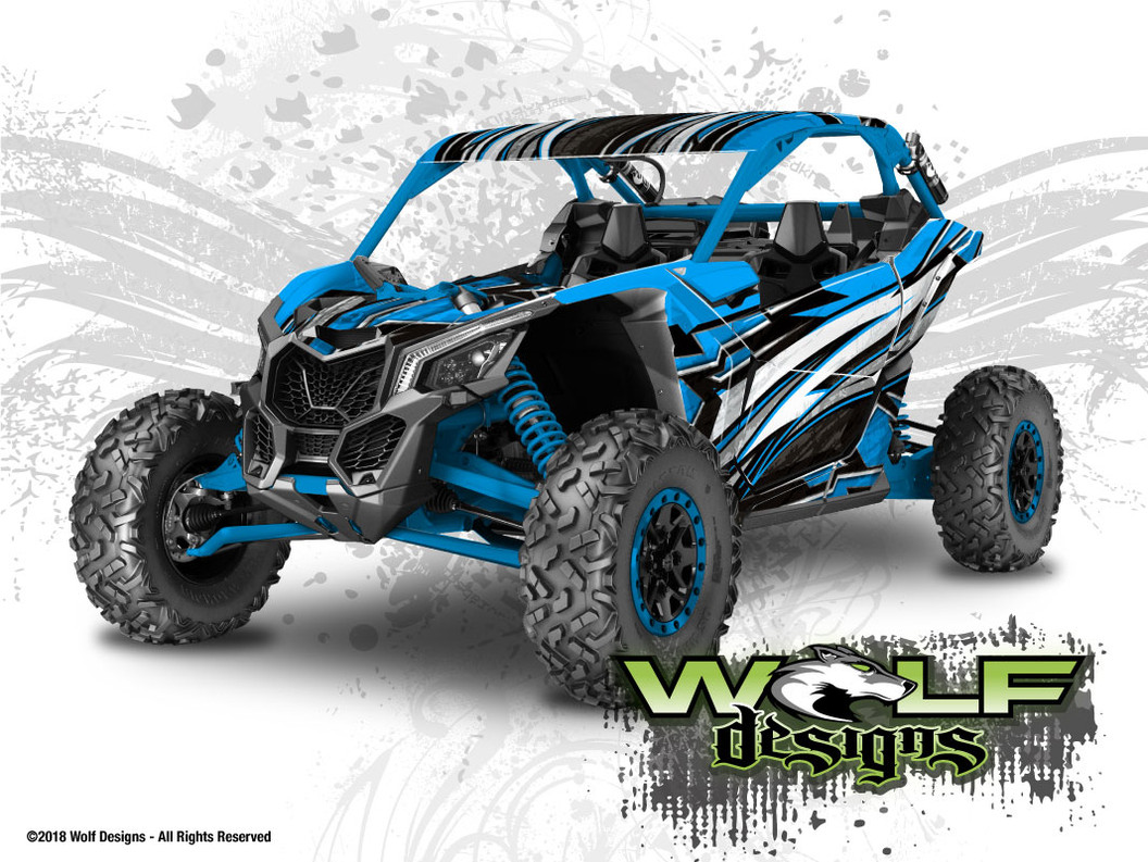 Can-am Maverick X3 - UTV Graphics Wrap Kit
