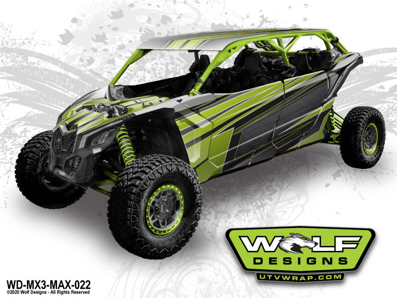 Can-am Maverick X3 Max - UTV Graphics Wrap Kit