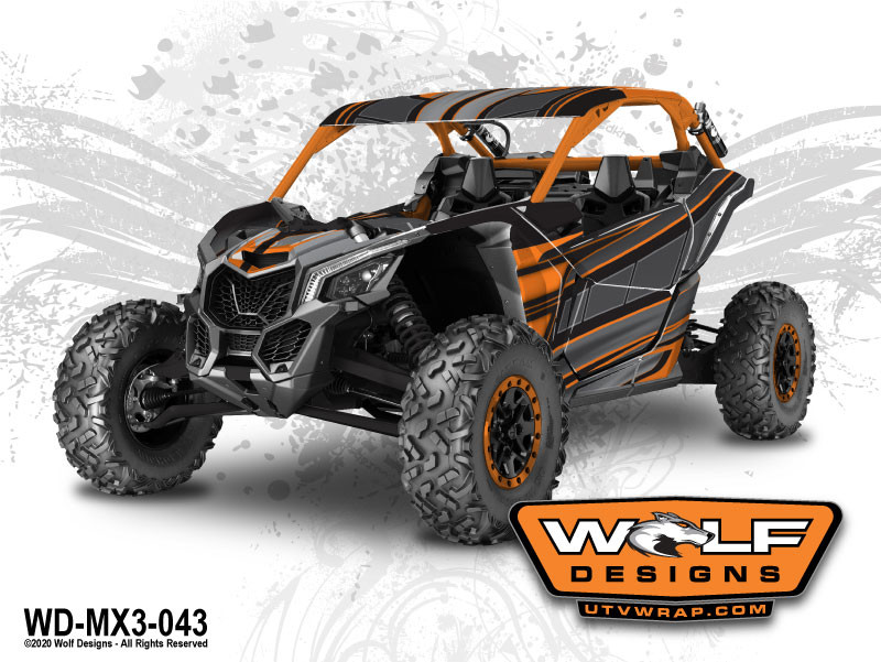 Can-am Maverick X3 - UTV Graphics Wrap Kit