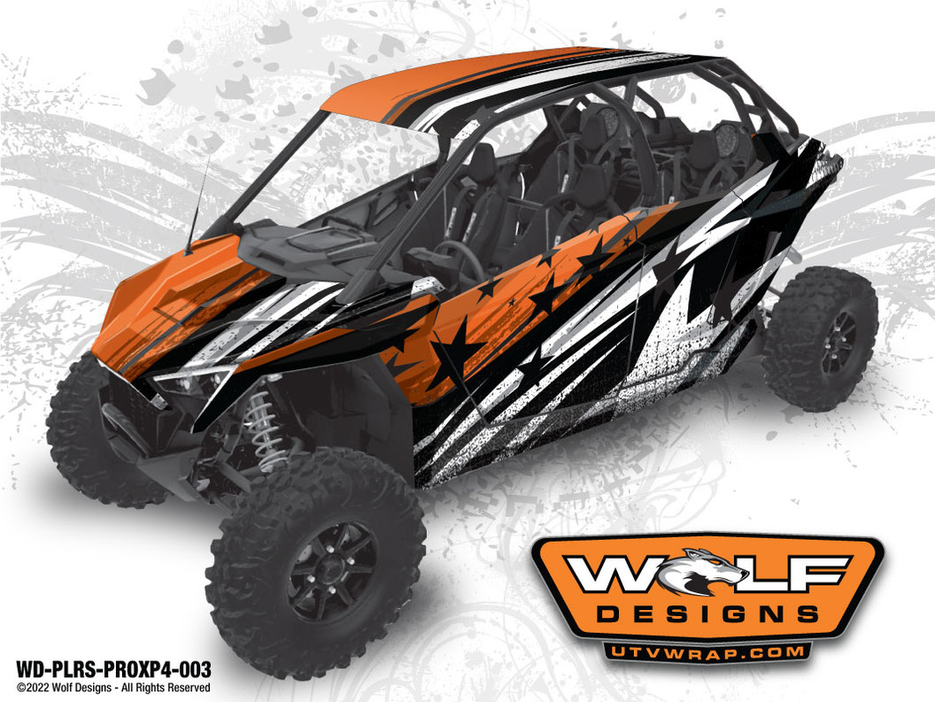 Polaris RZR PRO XP4 - UTV Graphics Wrap Kit