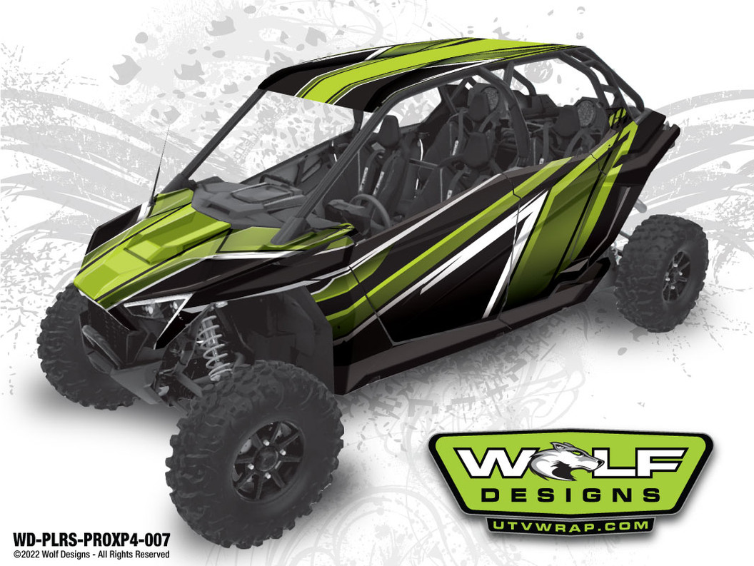 Polaris RZR PRO XP4 - UTV Graphics Wrap Kit