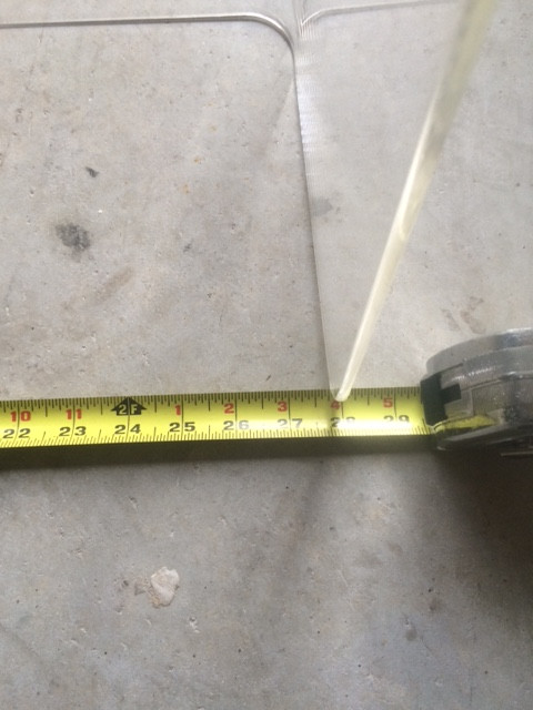 Sea Pro & Sea Boss model year 2004-2008 windshield 28" wide x 15-3/4 ...