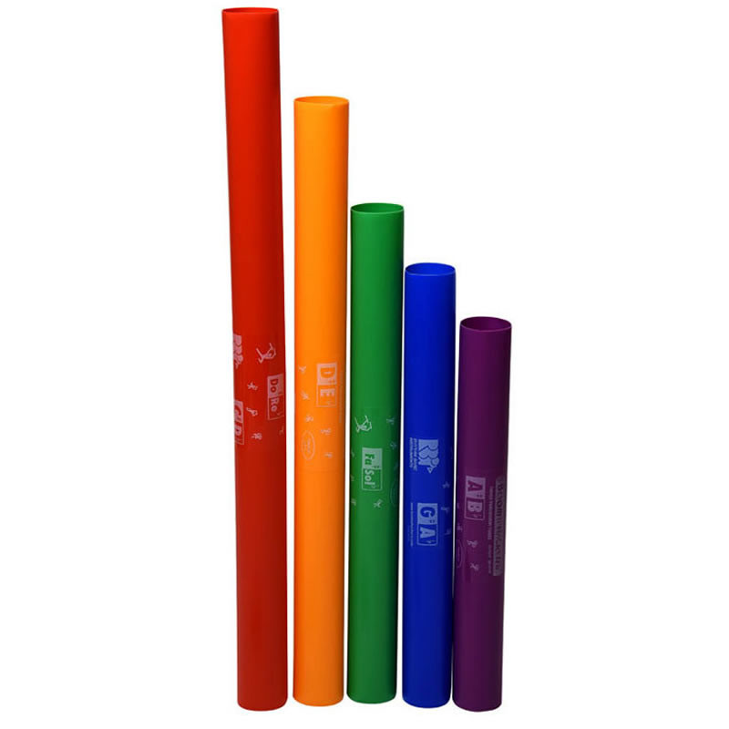 Boomwhackers 5-Note Treble Chromatic Set - bmusic