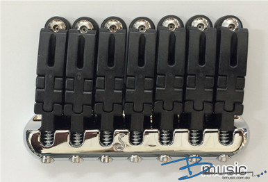 Schaller Hannes® 7-string Bridge - Chrome - bmusic