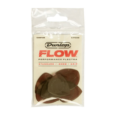 Jim Dunlop FLOW™ .88mm Standard Pick 6-pack - bmusic