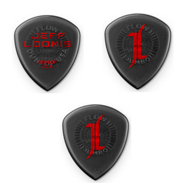 Jim Dunlop® 3-pack Jeff Loomis Custom Flow® Jumbo Picks - bmusic