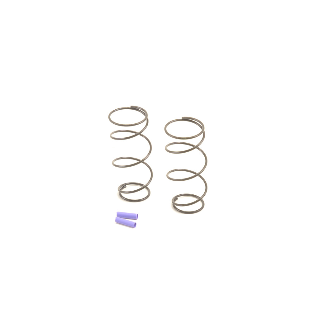 High Response Spring; Med Purple - 4.9 lb/in (pr) - RC One Racing