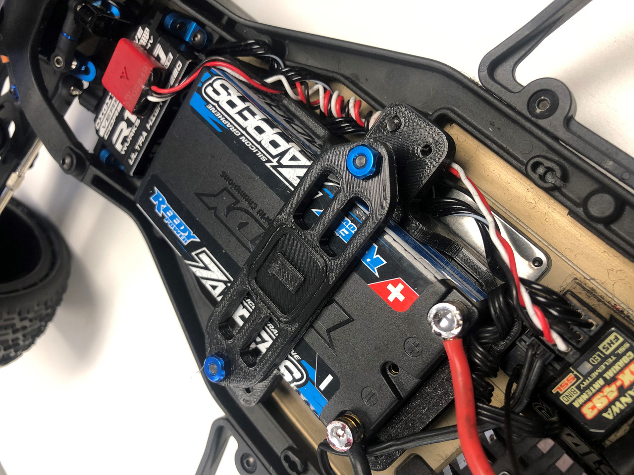 BATTERY RELOCATION KIT SC6.4 - RC One Racing