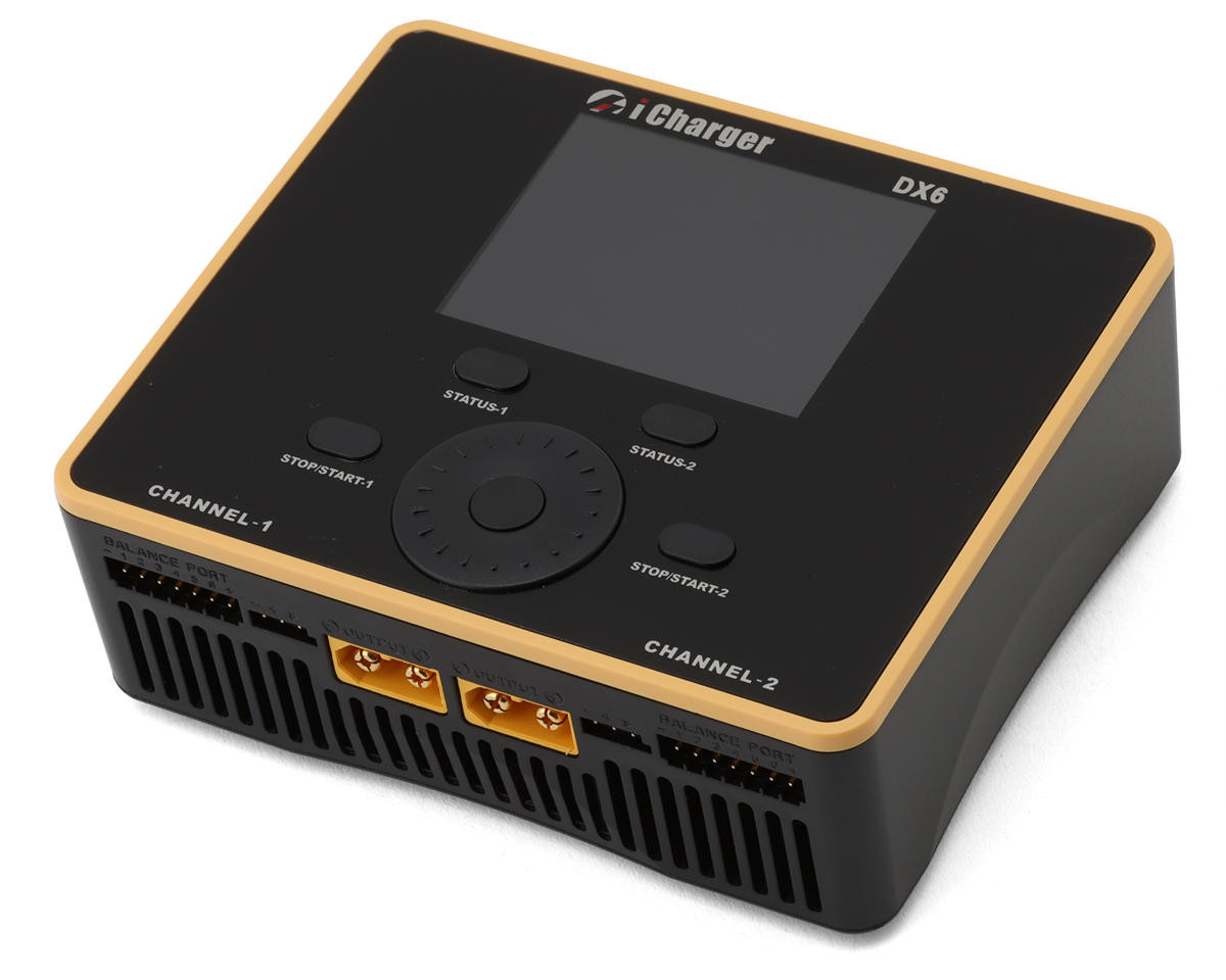 iCharger DX6 Dual Port 6S 1500 Watts Charger - RC One Racing
