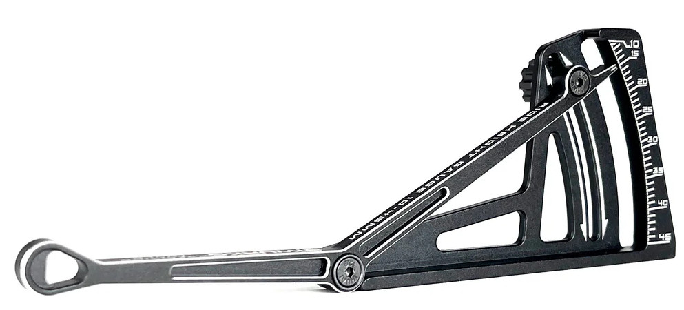 Aluminum Ride Height Gauge (10-45mm) - RC One Racing