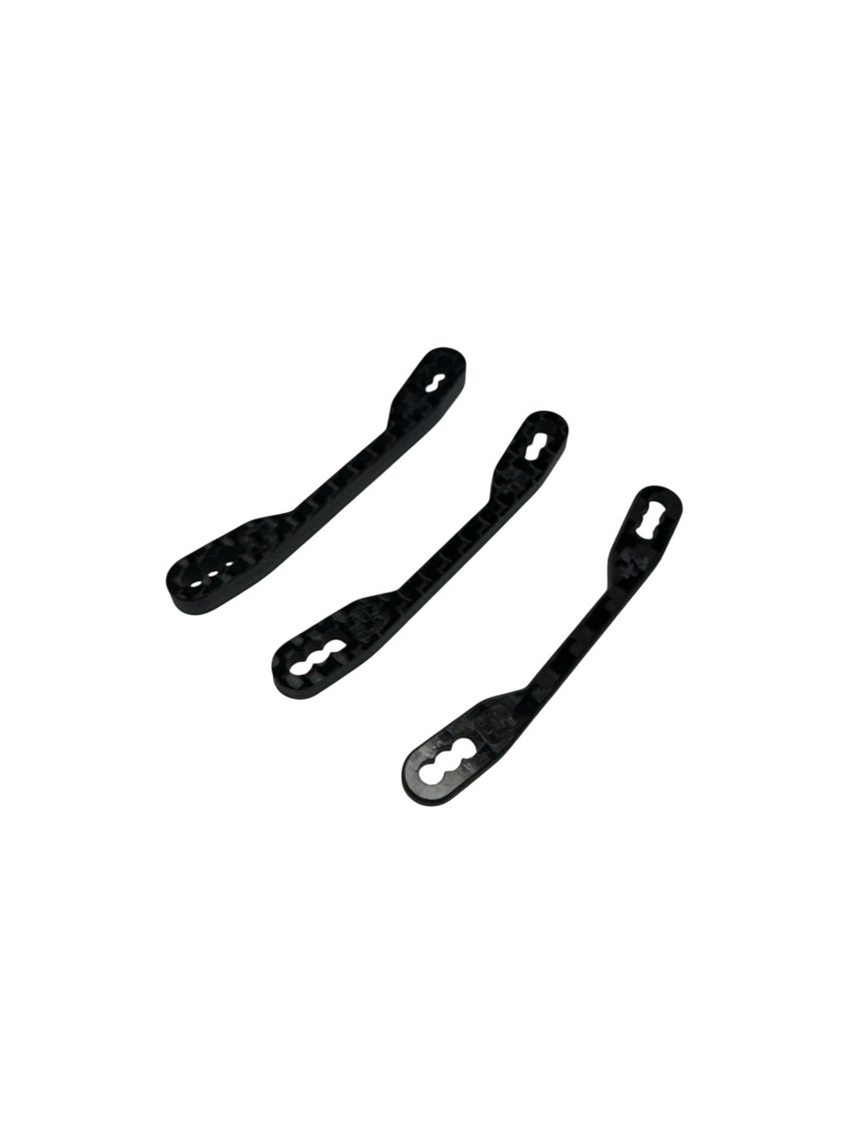 Front Link Mount C/F Spacer Kit LD3 (3pc) - RC One Racing