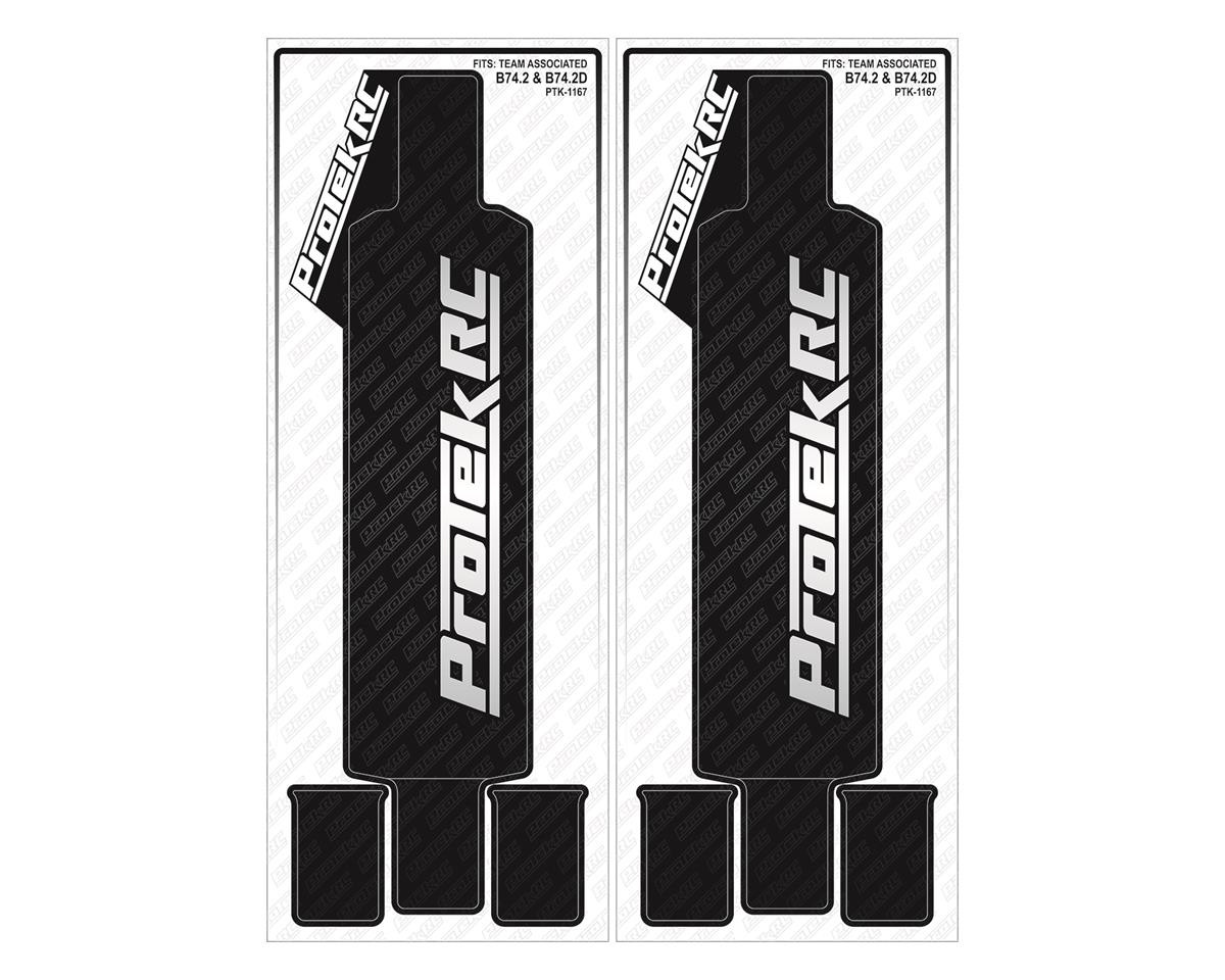 Team Associated B74.2 & B74.2D Chassis Protector (2) (Black) - RC One ...