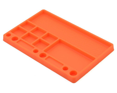 Rubber Parts Tray (Orange) - RC One Racing