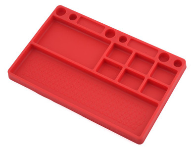 Rubber Parts Tray (Red) - RC One Racing