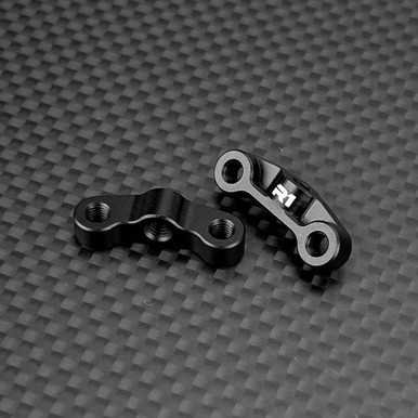 Link Mounts B7, +1mm (Black) - RC One Racing