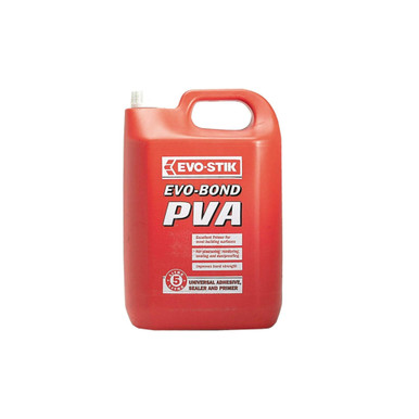 Evo-Stik Evo Bond Universal PVA - 5 Litre Bostik - TW Wholesale Ltd