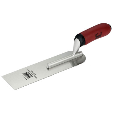 Ragni 10 1/2" x 3" Plastering Pipe Trowel with Steel Blade and Soft ...