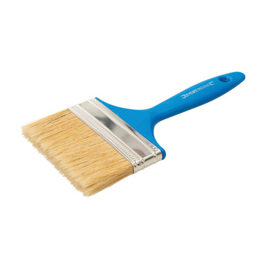 Silverline Plastic Disposable Paint Brush Blue Handle 100mm - TW ...