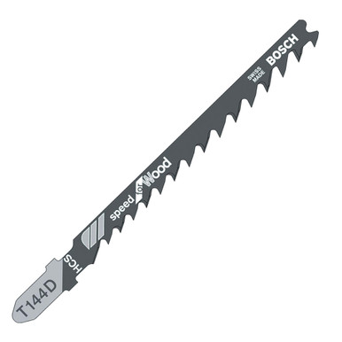 Bosch Jigsaw blade T 144 D Speed for Wood 2608630040 - TW Wholesale Ltd