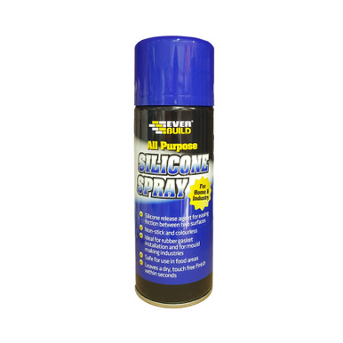 Everbuild Silicone Spray 400ml - TW Wholesale Ltd