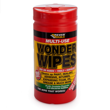 Everbuild Wonder Wipes - 100pc Pack - TW Wholesale Ltd