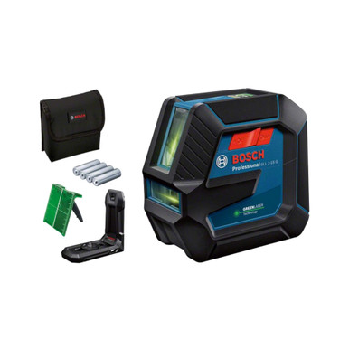 Bosch GLL2-15G Green Line Laser with Mount - TW Wholesale Ltd