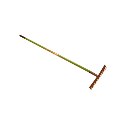 Long Reach DIY Carbon Steel Garden Soil Rake with PVC Comfort Handle ...