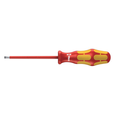 Wera 006115 Kraftform Plus VDE Slimline Laser Tip Slotted Screwdriver 4 ...