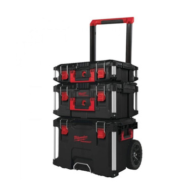 Milwaukee PACKOUT 3pc Storage Trolley Stack System - TW Wholesale Ltd