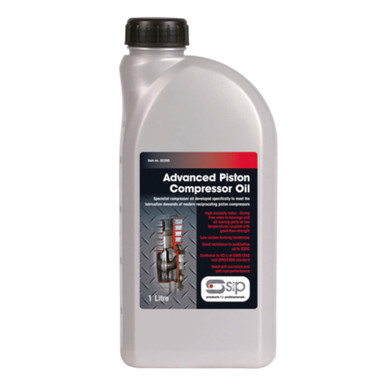 SIP 02350 Trade Advanced Piston SAE 40 Grade Air Compressor Oil 1 Litre ...