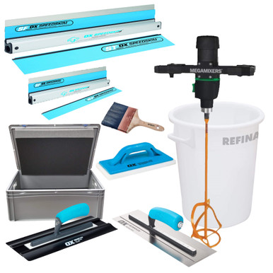 OX Tools Master Plaster Complete All-in-one Plastering Tool Kit - TW ...