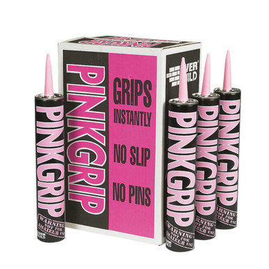 Everbuild Pinkgrip Grab Adhesive 350ml 12 Pack - TW Wholesale Ltd
