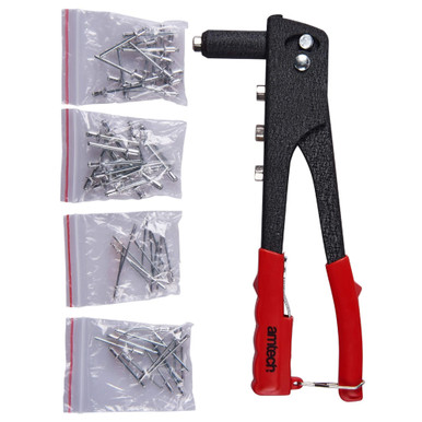 Amtech B3400 Rivet Gun With 60 Rivets - TW Wholesale Ltd