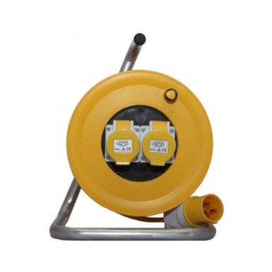 25 Metre 110V Extension Cable Reel - TW Wholesale Ltd