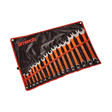 Amtech 16pc Pro Combination Spanner Set - TW Wholesale Ltd
