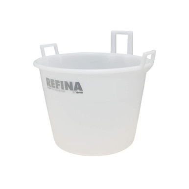 Refina X-RAY Three Handle White Plaster Mixing Tubs - TW Wholesale Ltd