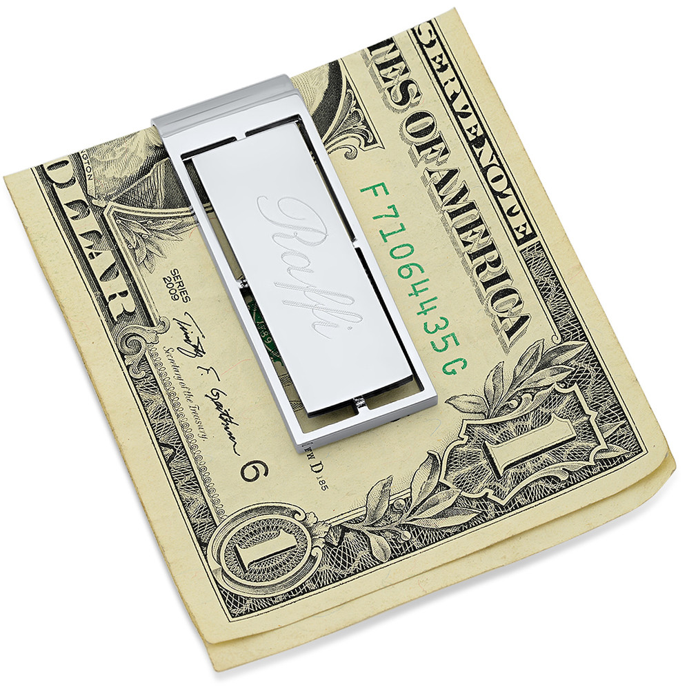 Personalized Luxury Stainless Steel Money Clip
